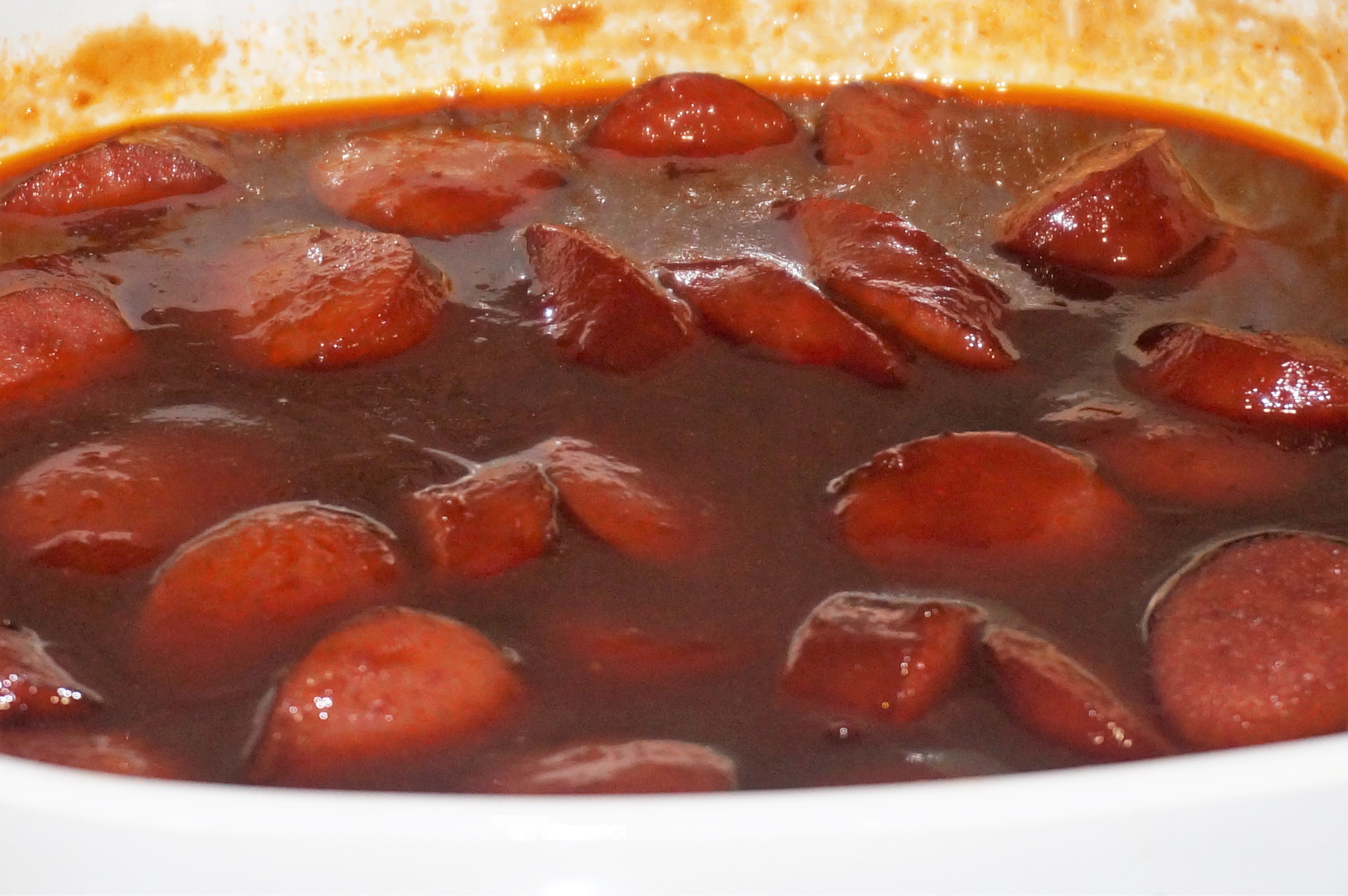 Barbecue Smoked Sausages - Grace Like Rain Blog