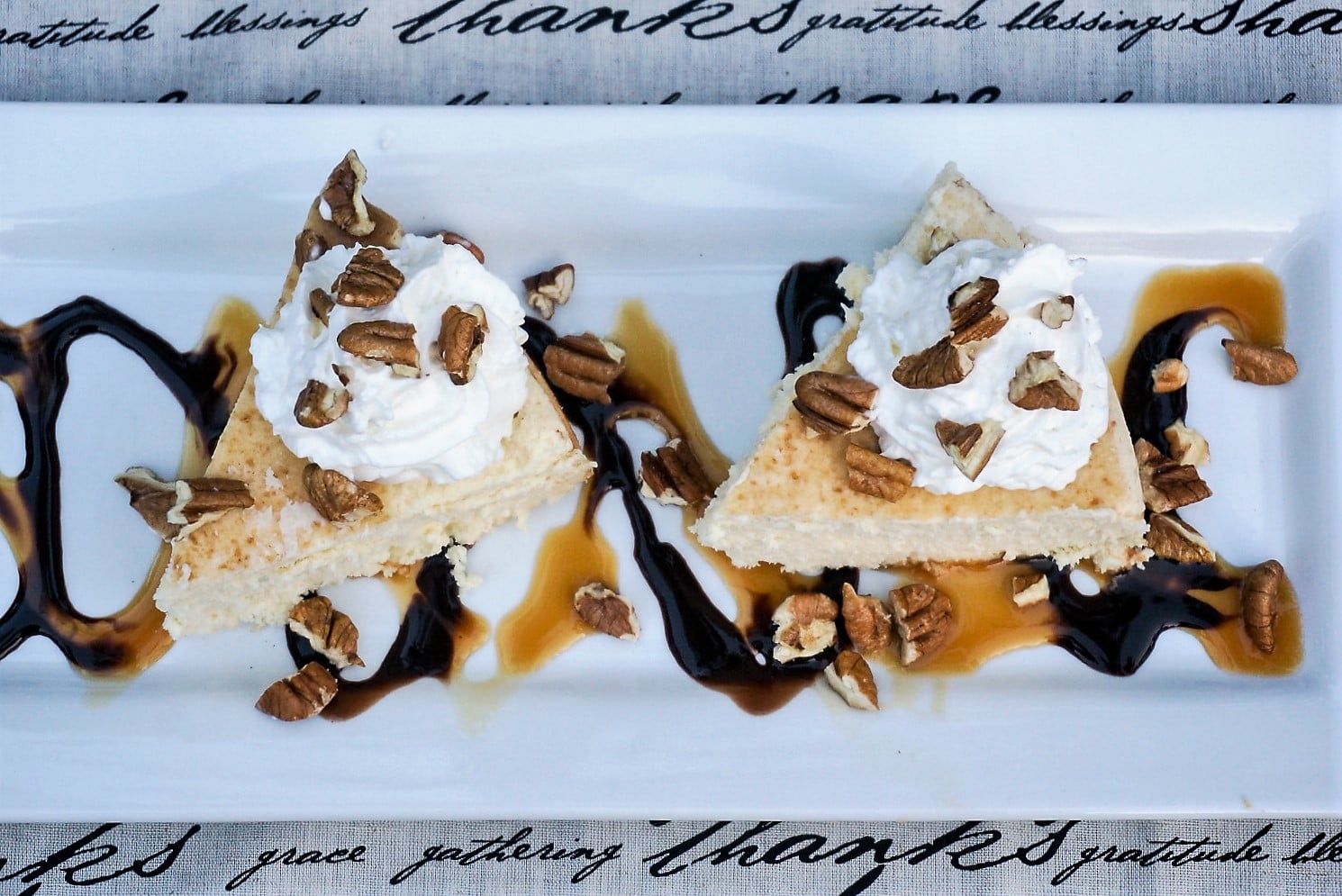 Aunt Judy’s Creamy Cheesecake - Grace Like Rain Blog