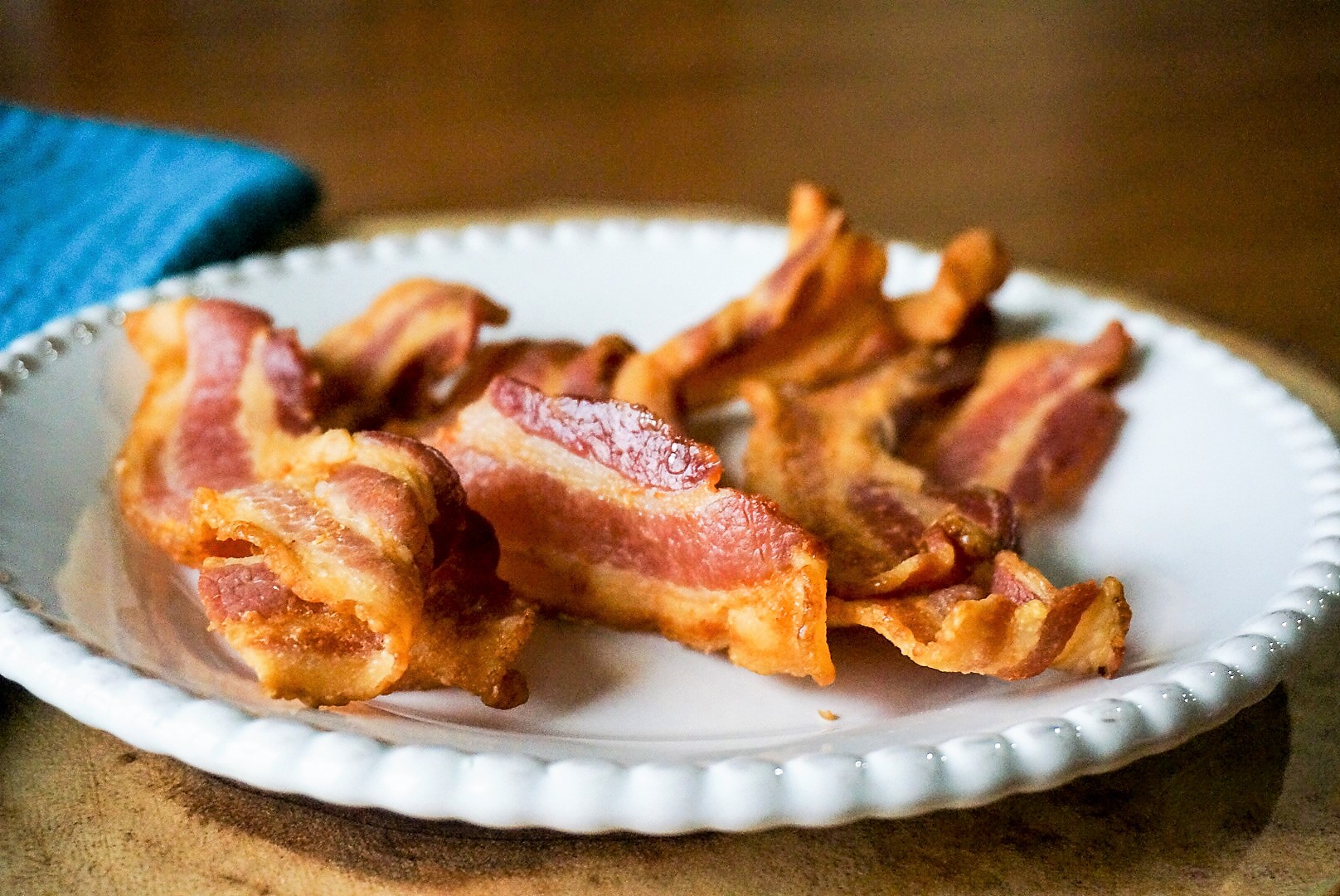 Air Fryer Crispy Bacon - Grace Like Rain Blog