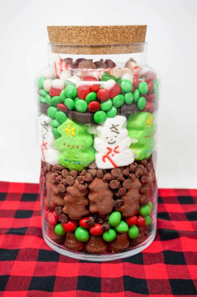 Christmas Candy Jar - Grace Like Rain Blog