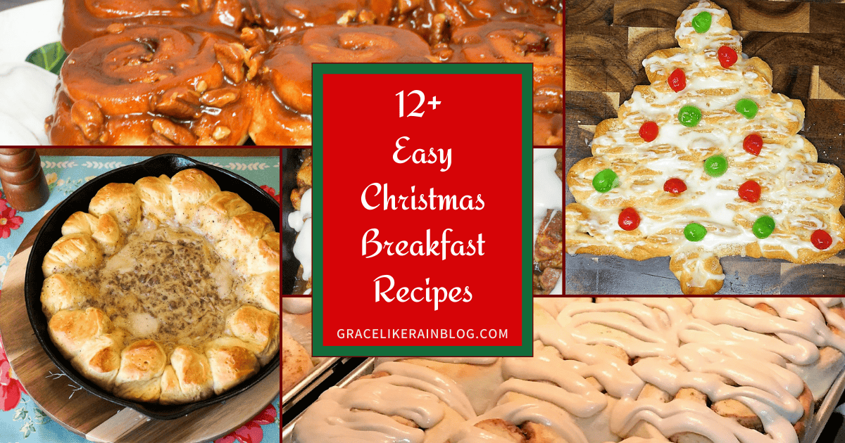 Easy Christmas Breakfast Ideas - Grace Like Rain Blog