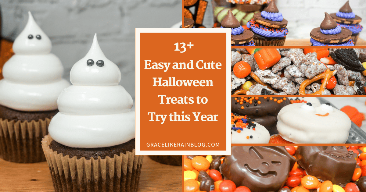 13 Easy and Cute Halloween Treats to Try This Year - Grace Like Rain Blog