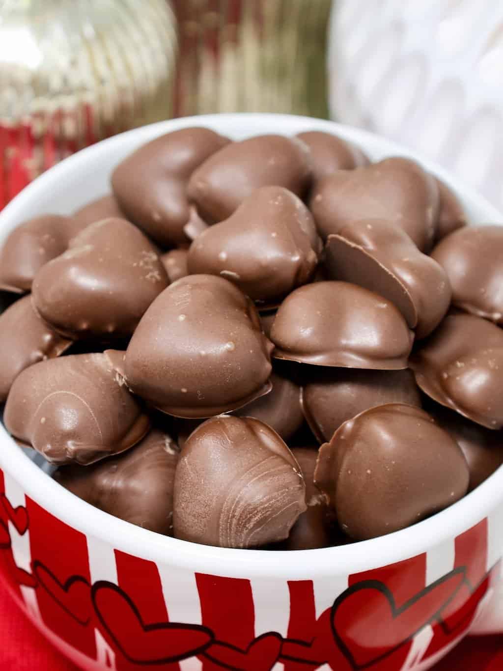 Chocolate Covered Cherry Hearts - Grace Like Rain Blog