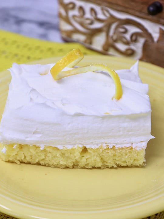 Lemon Angel Cake - Grace Like Rain Blog
