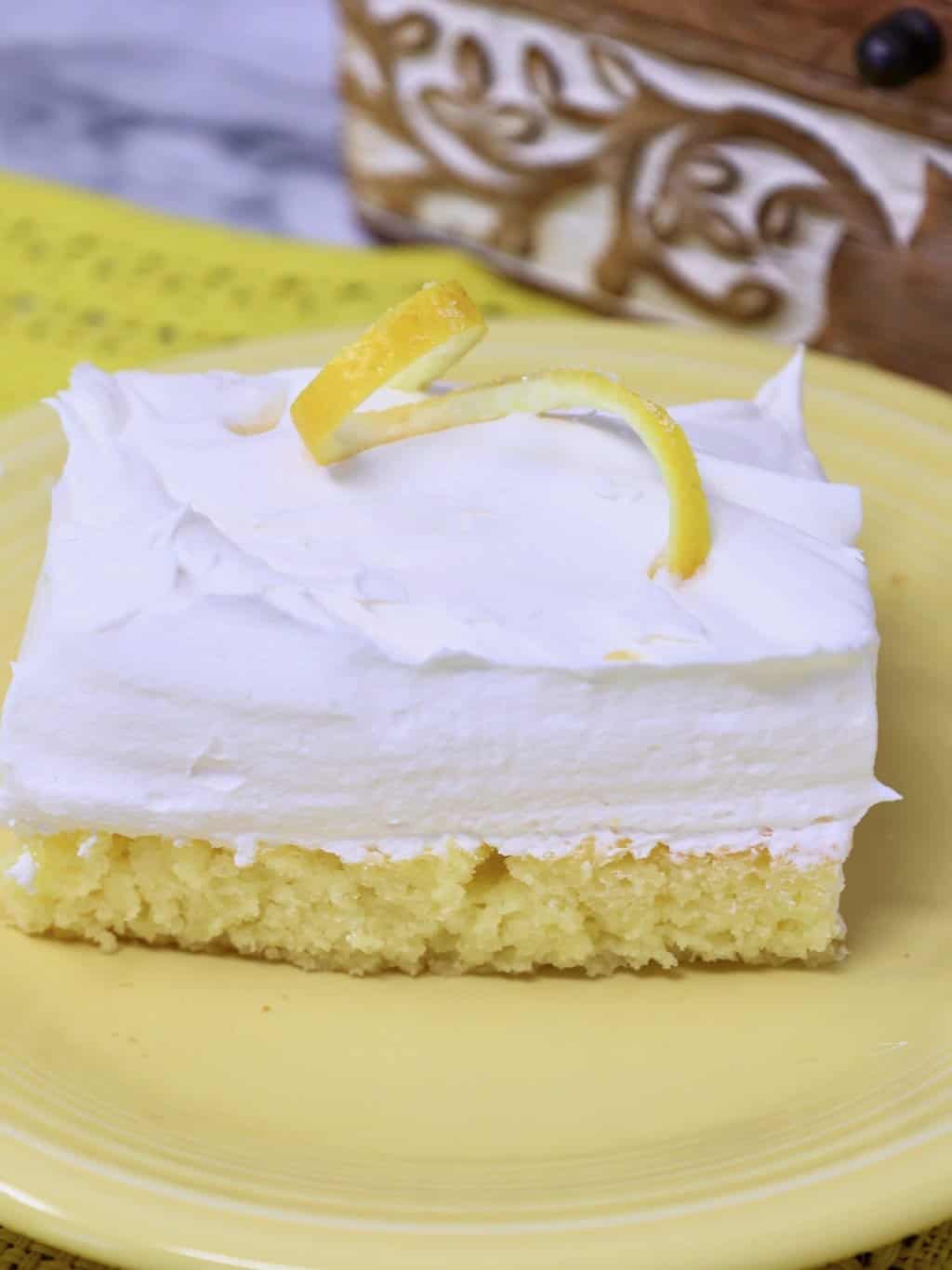 Lemon Angel Cake - Grace Like Rain Blog