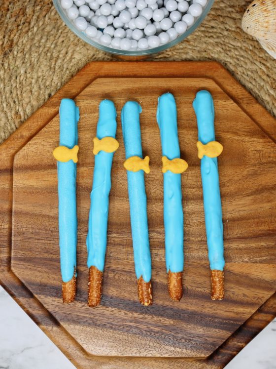 Swimming Fish Pretzels - Grace Like Rain Blog
