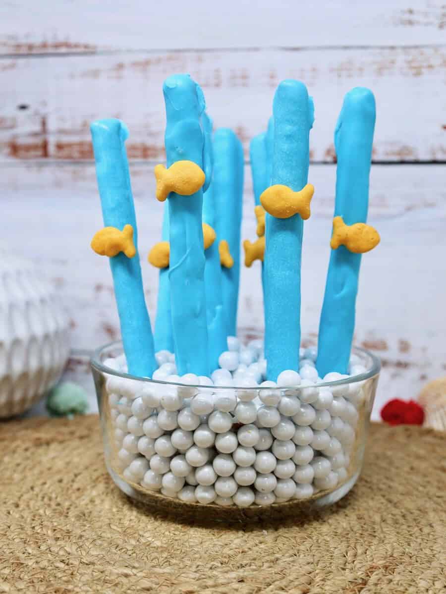 Swimming Fish Pretzels - Grace Like Rain Blog
