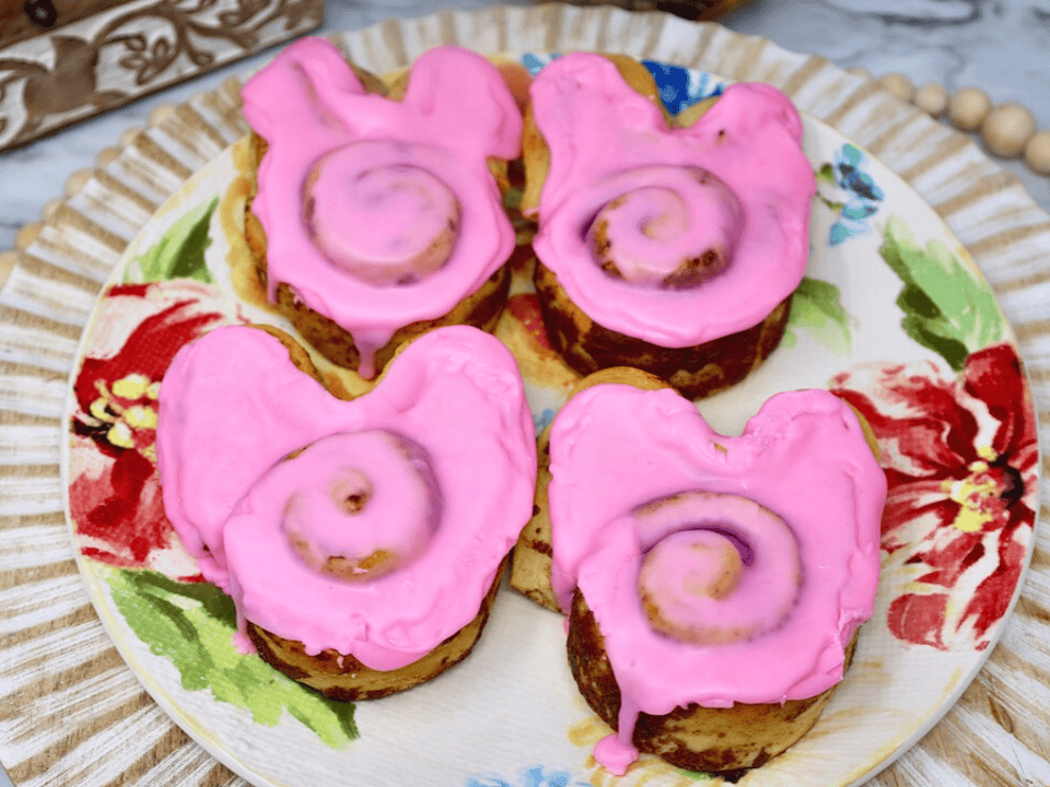 Mini Iced Cinnamon Rolls - Grace Like Rain Blog