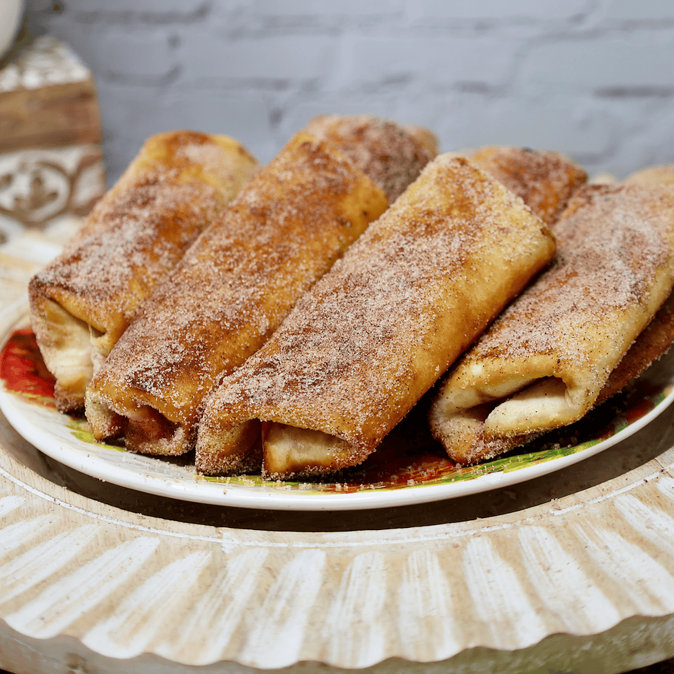 Cherry Cheesecake Chimichangas - Grace Like Rain Blog