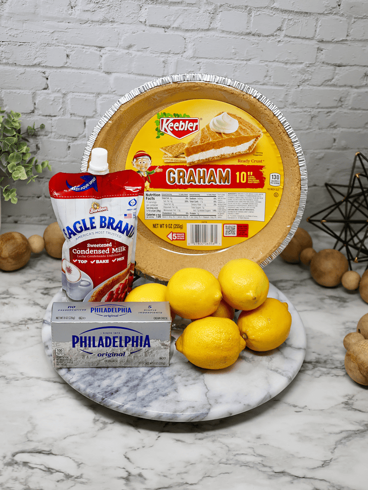 3 Ingredient Lemon Pie (No Bake Lemon Icebox Pie with Condensed Milk ...