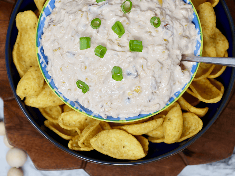 Easy Fiesta Ranch Dip with Hidden Valley Ranch Mix - Grace Like Rain Blog