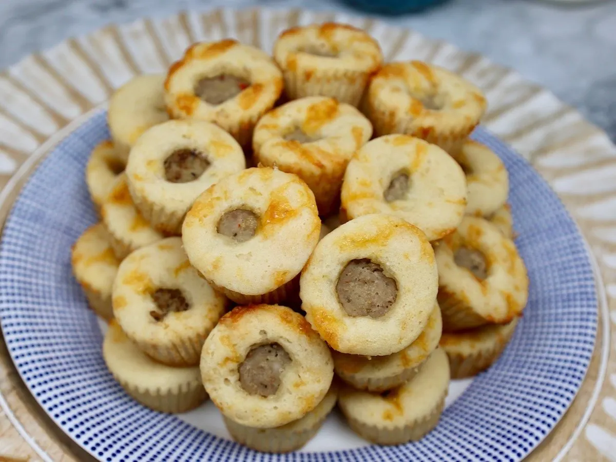 Maple Pancake Sausage Mini Muffins Recipe - Grace Like Rain Blog ...