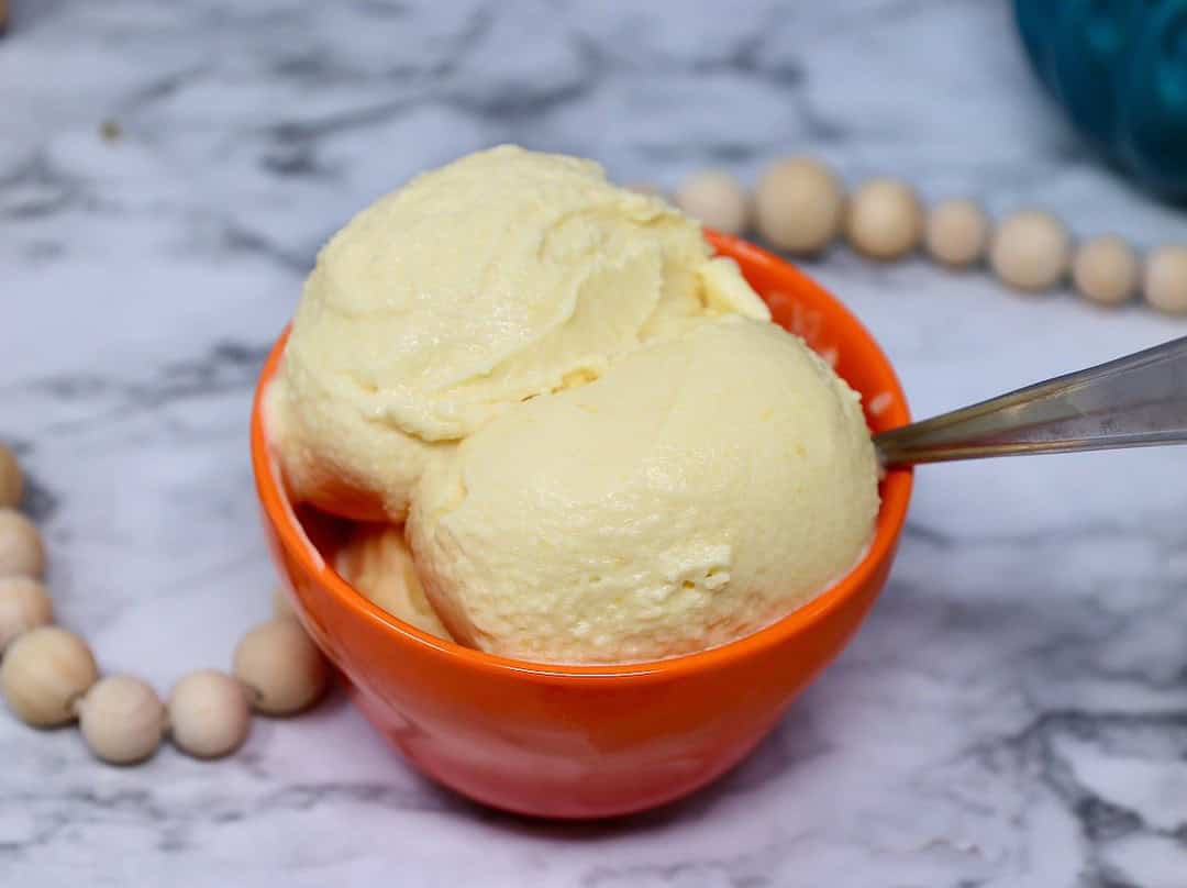 Ninja Creami Peach Ice Cream Recipe - Grace Like Rain Blog