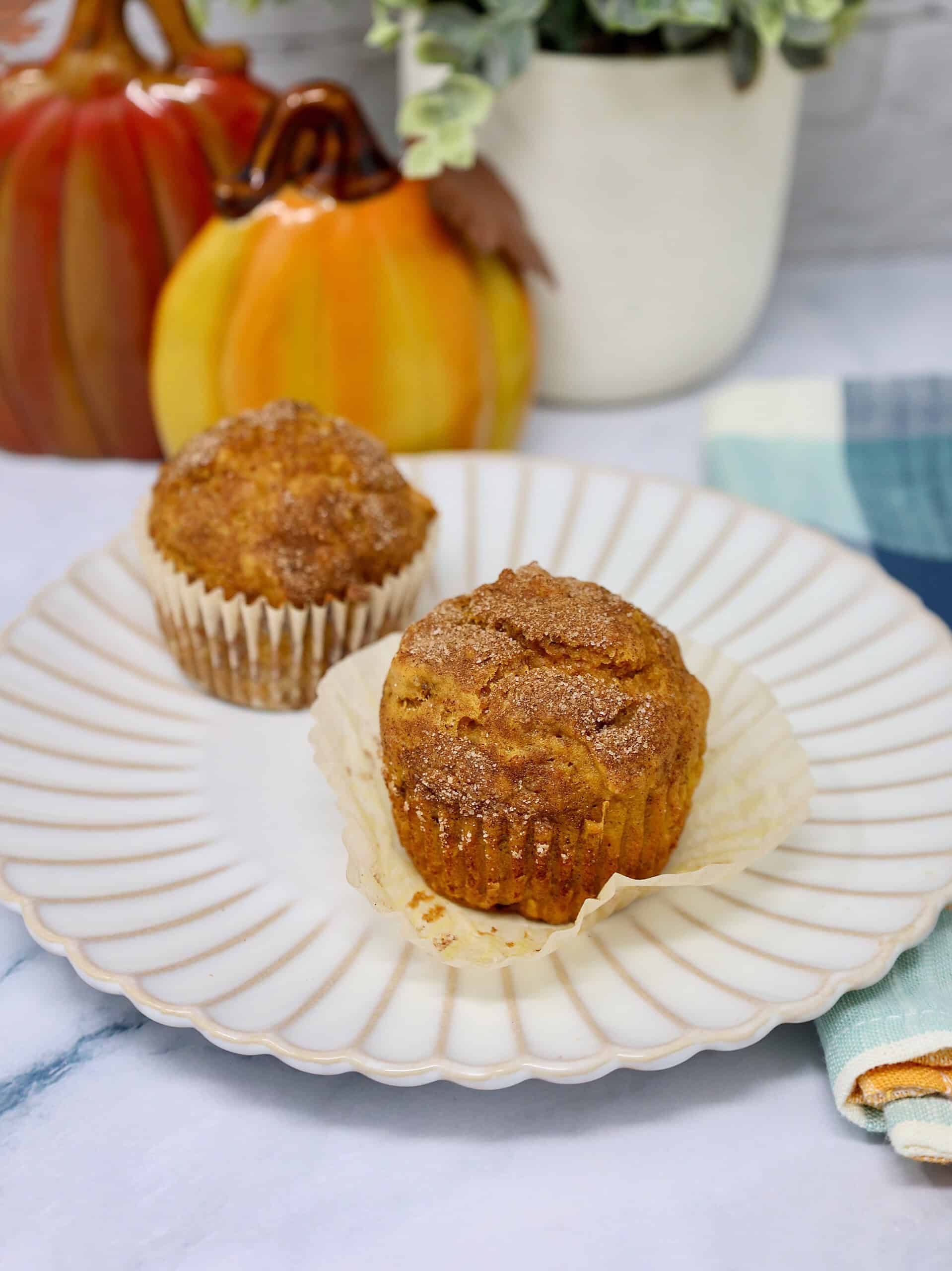 Pumpkin Muffins - Grace Like Rain Blog