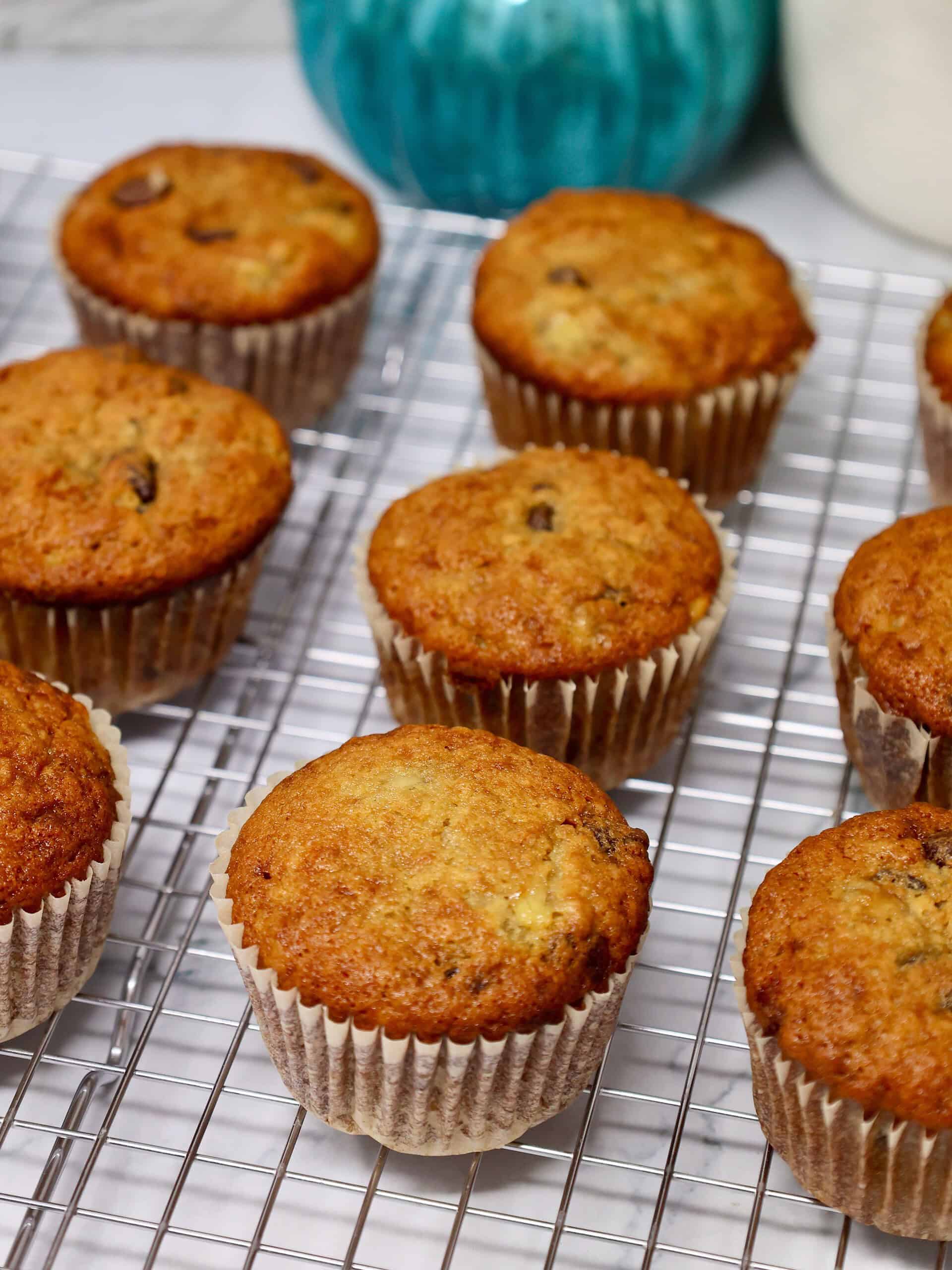 Banana Bread Muffins - Grace Like Rain Blog