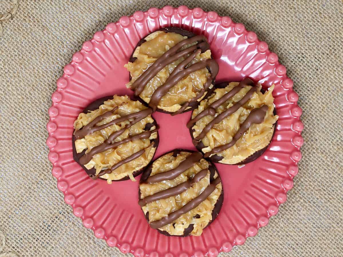 Easy Samoa Cookies - Grace Like Rain Blog