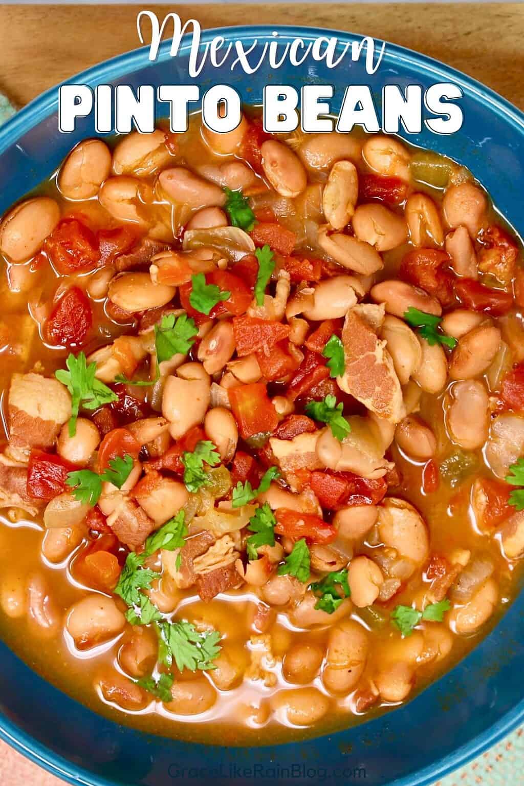 Easy Mexican Pinto Beans with Bacon (The Secret Flavor Shortcut ...